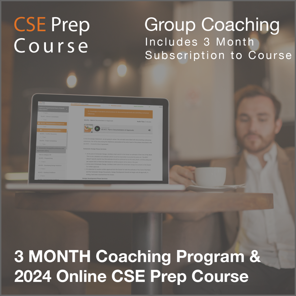 3 Month Subscription – CSE Group Coaching – CSE Prep Course